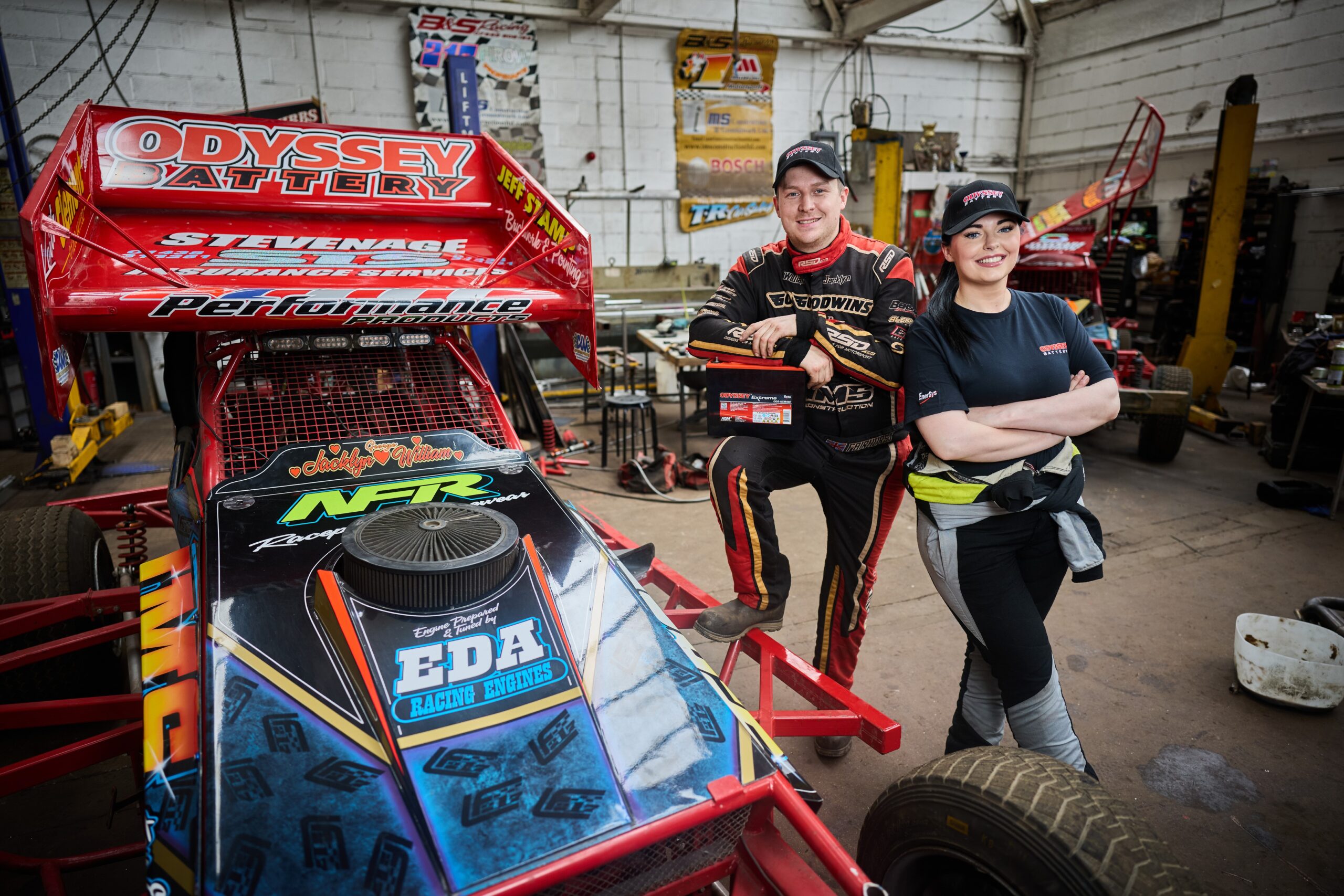 EnerSys Sponsored Champion Faces Ultimate Racing Showdown - ODYSSEY Battery