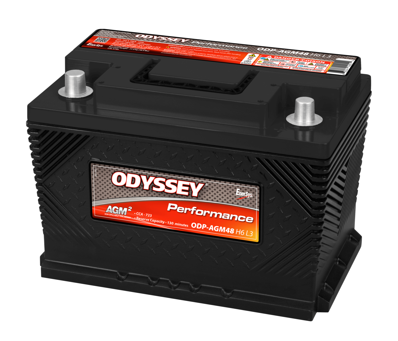 ODP-AGM48 H6 L3 (48-720) ODYSSEY Performance Series battery | ODYSSEY ...
