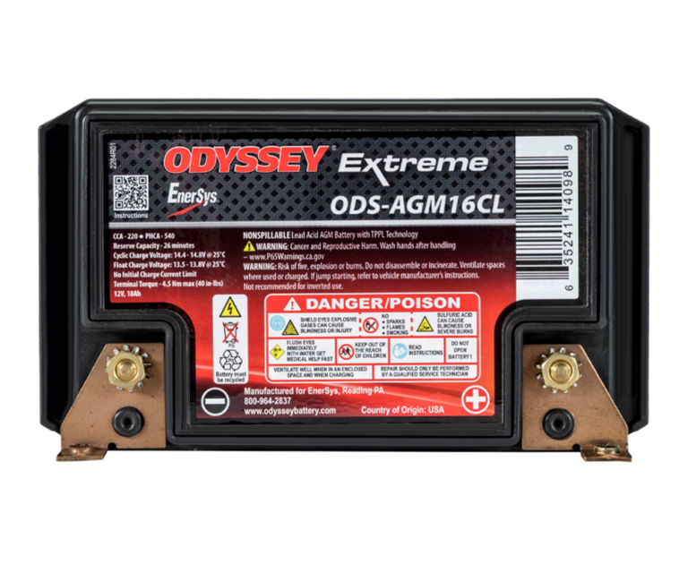 ODS-AGM16CL (PC625) ODYSSEY Extreme Series Battery | ODYSSEY® Battery
